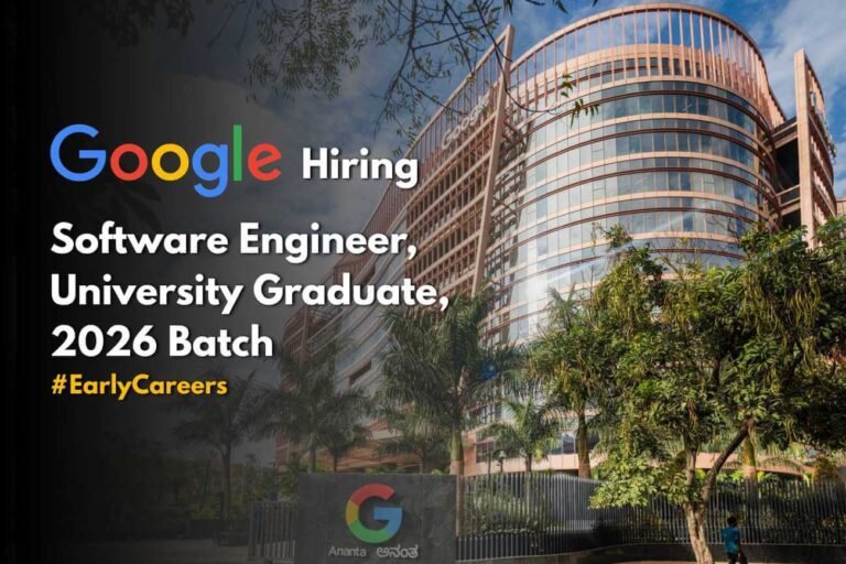 Google is Hiring Software Engineers from the 2026 Batch – Everything ...